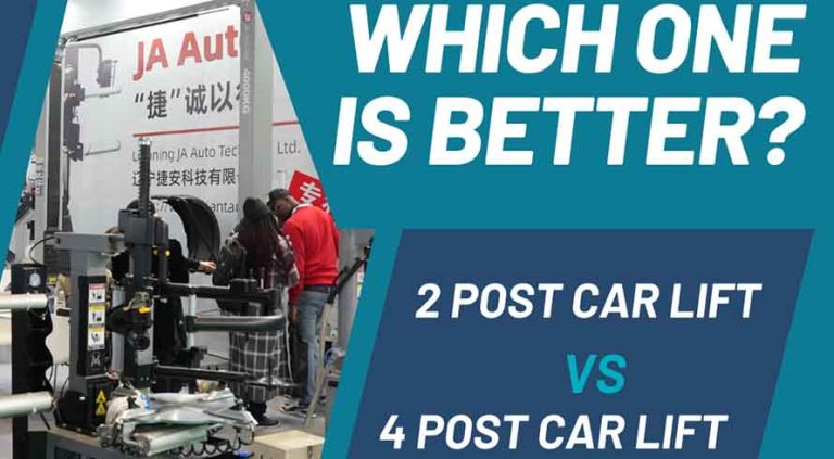 2-Post Lift Vs. 4-Post Lift – Which Car Lift Is Better? - Tyre Changer ...